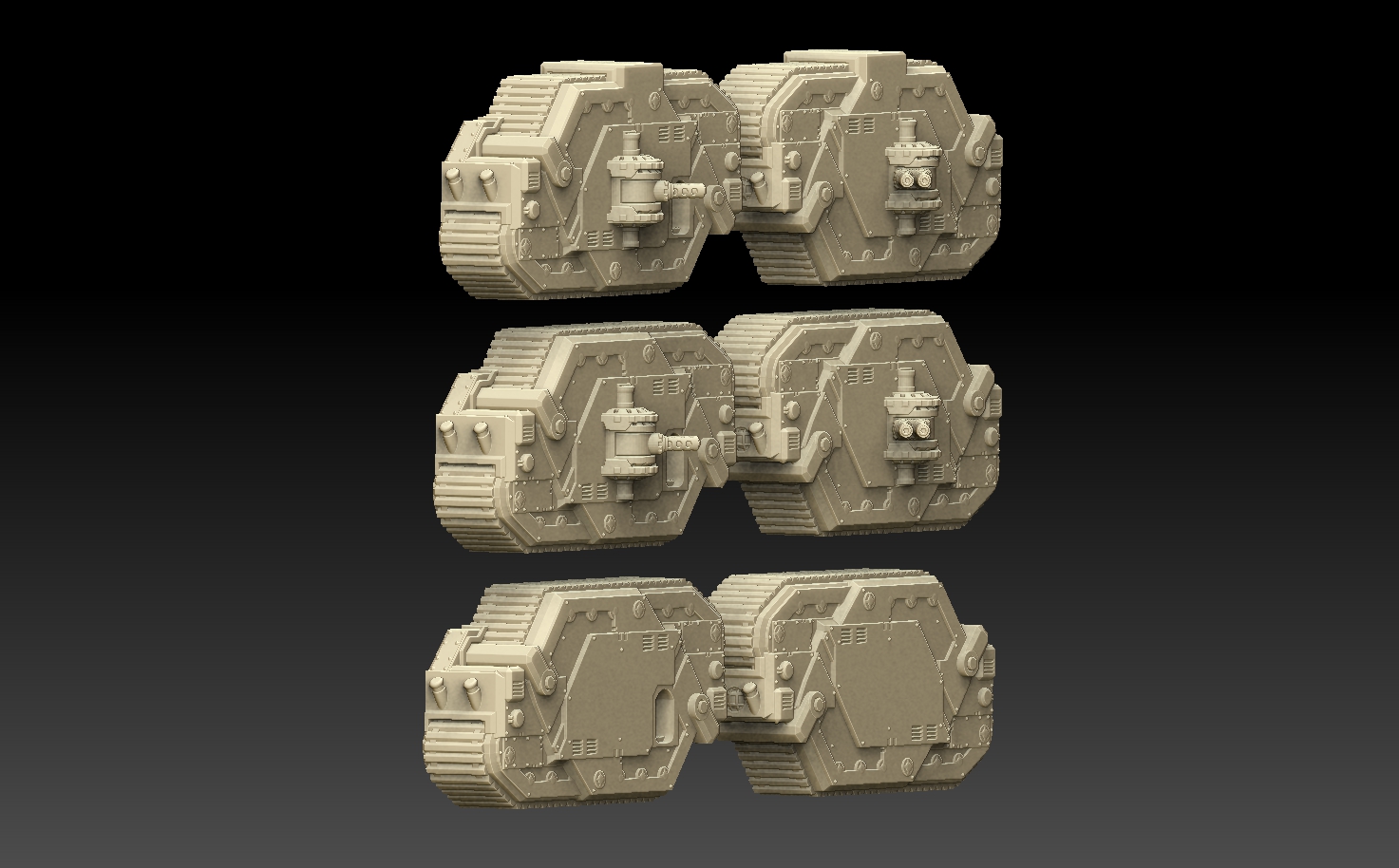 3D file Rhomboid Tank Tracks・3D printing design to download・Cults