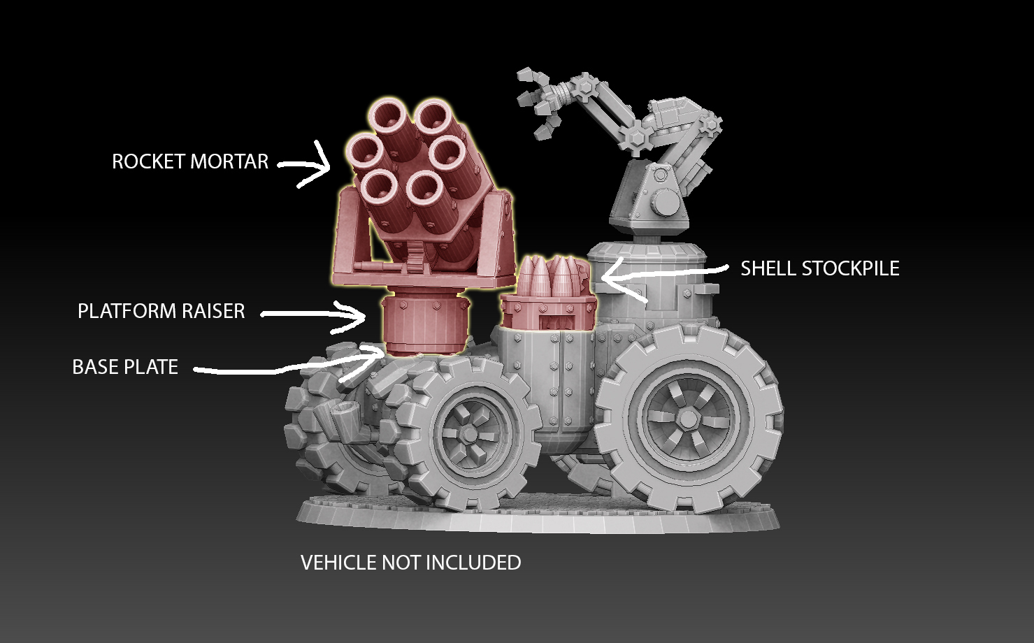STL file Panzer Buggy Rocket Mortar 🏎️・Model to download and 3D print・Cults