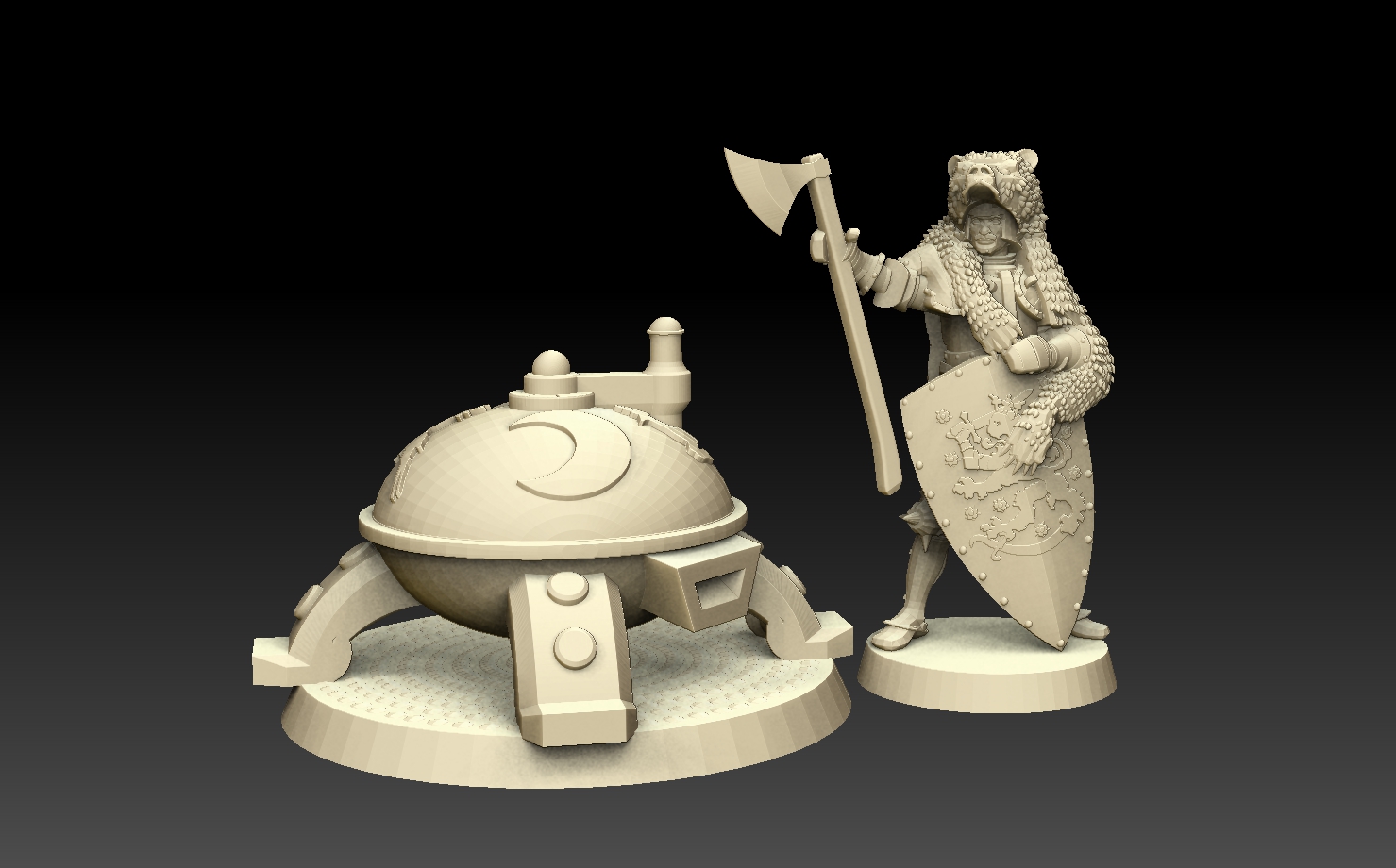 3D file Norse Knight Megapack・3D printing idea to download・Cults