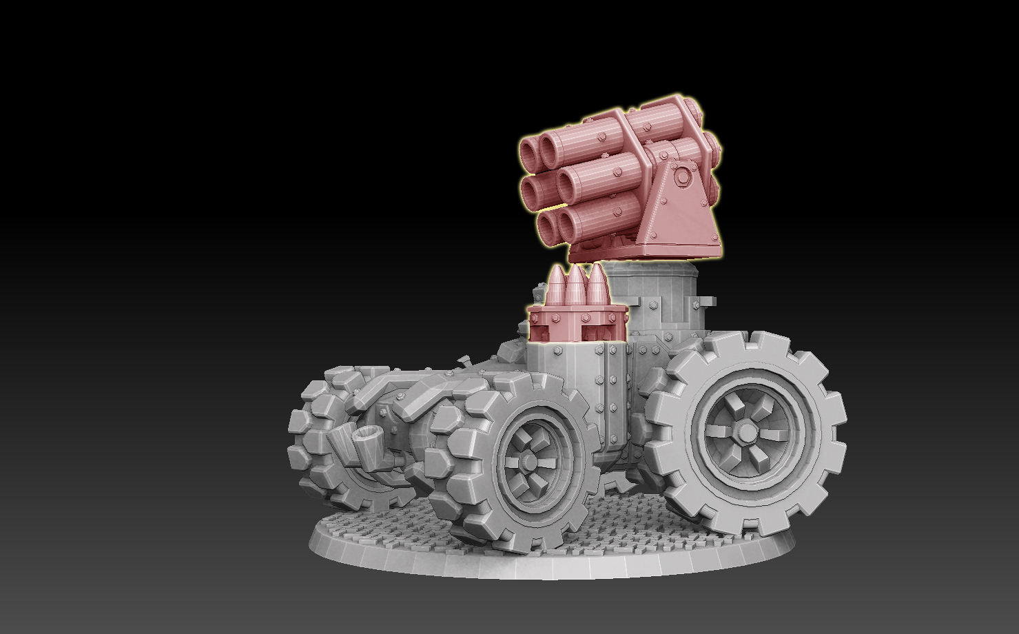 STL file Panzer Buggy Rocket Mortar 🏎️・Model to download and 3D print・Cults