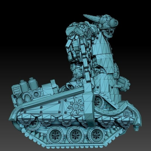 Download STL file Tank Demon • Design to 3D print ・ Cults