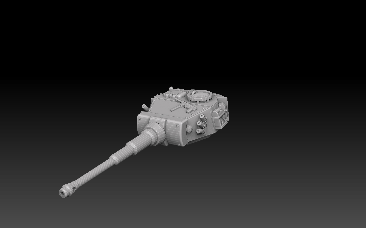 STL file Tiger Tank Turret・Model to download and 3D print・Cults