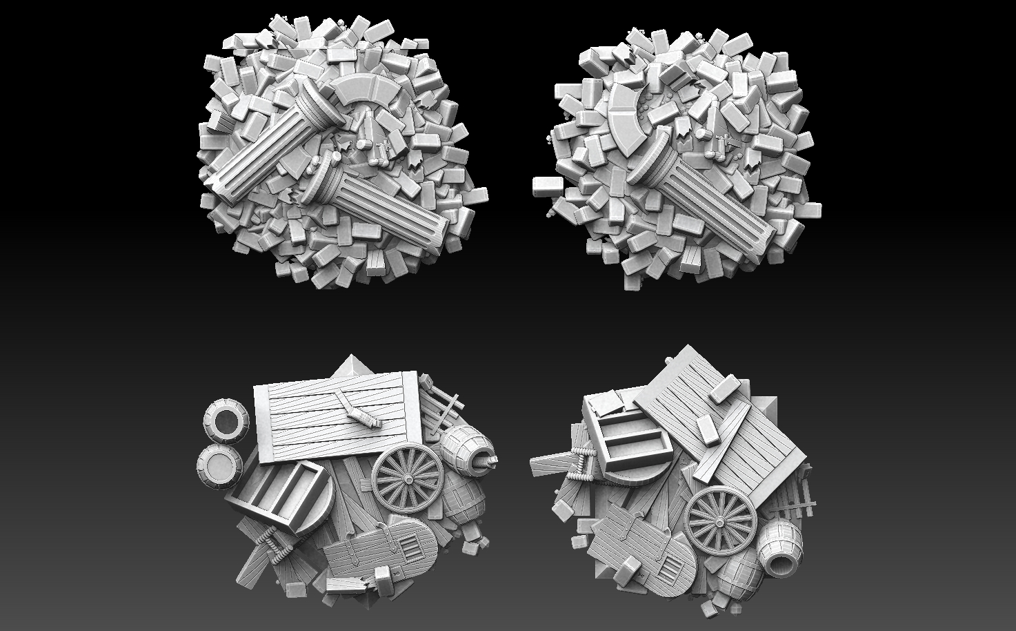 Free STL file Piles Of Crap 🏗️・3D printing template to download・Cults