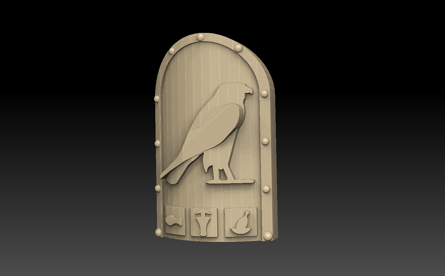 3D file Egyptian Shield Pack 🛡️・Design to download and 3D print・Cults