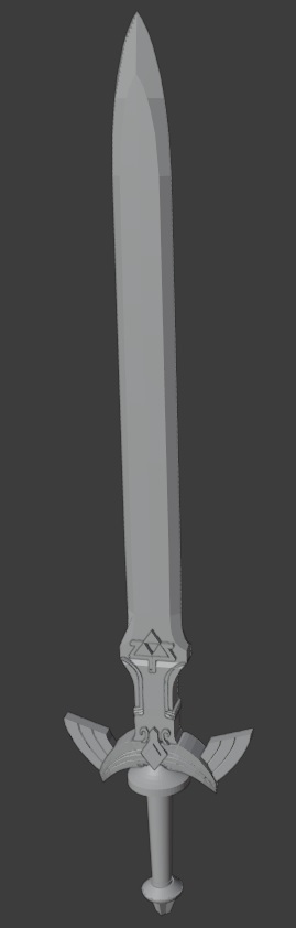 STL file ZELDA SWORD / LINK Sword・3D printer model to download・Cults