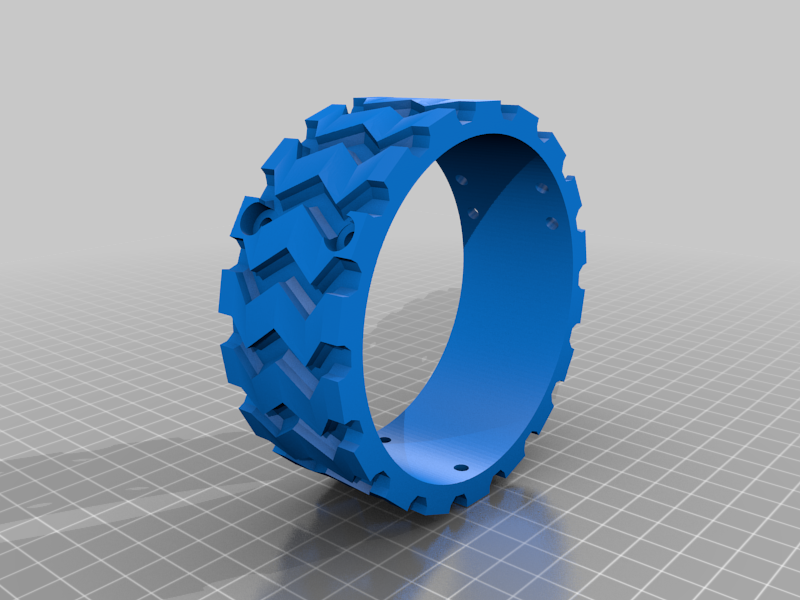 Free 3D file FRC 4 Inch Tread・3D printing idea to download・Cults