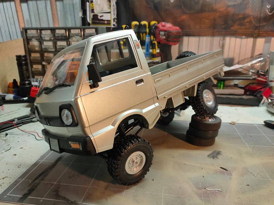 STL file WPL D12 suzuki 4x4 (c14) chassis conversion kit・3D printable ...