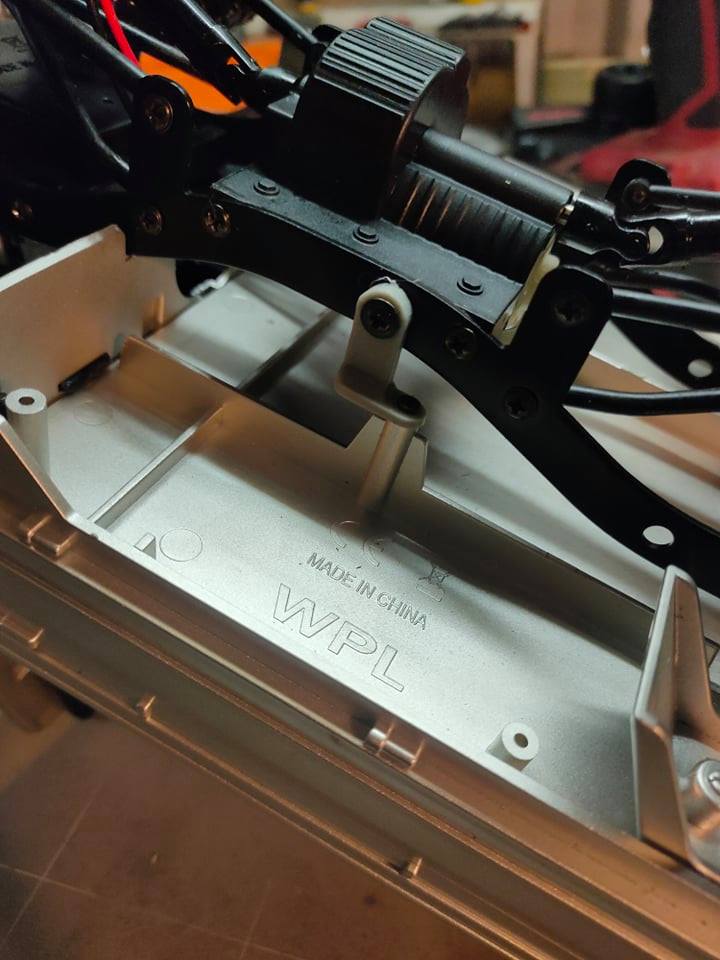 STL file WPL D12 suzuki 4x4 (c14) chassis conversion kit・3D printable ...