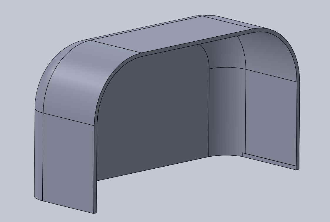 STL file universal rc inner fender /inner wheel arch 🛞・Model to ...