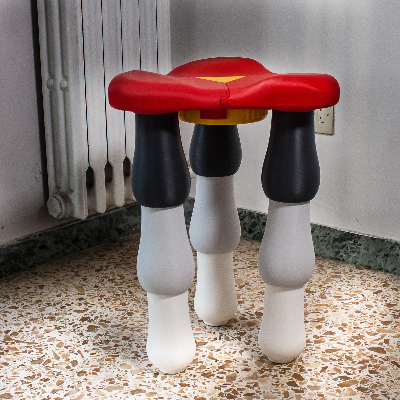 Free 3D file BELÖSGA | 3D PRINTED STOOL・Design to download and 3D print ...