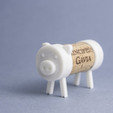Download free 3D printer files Cork Pals: The Pig ・ Cults