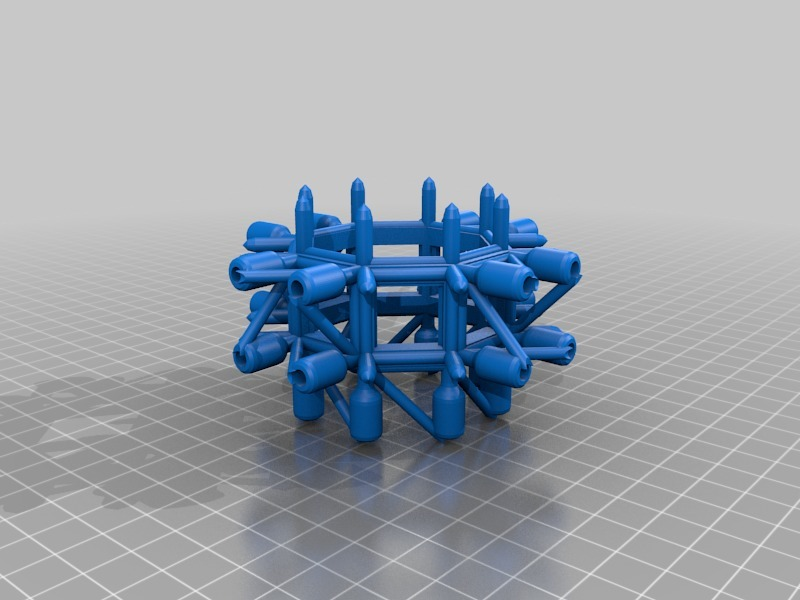 Free 3D file Modular Beam Nodes Set 💭・3D printing design to download・Cults