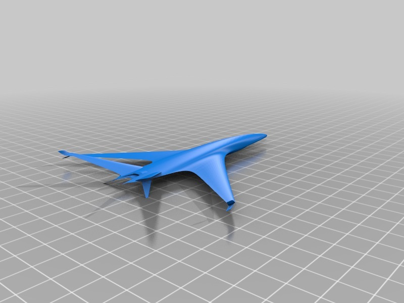 Free 3D file Sleek Airplane 🛩️・3D printing template to download・Cults