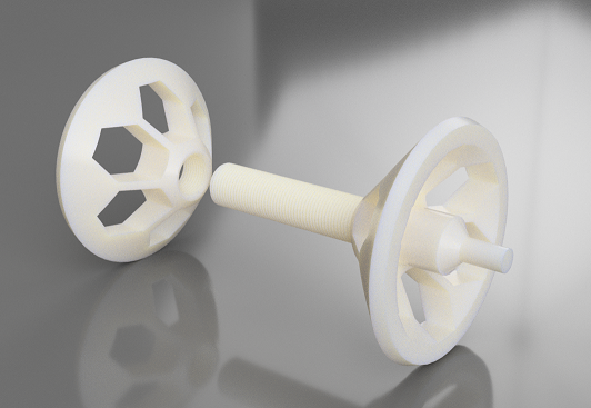 3D file Drill Chuck Filament Winder 🪢・Template to download and 3D print ...