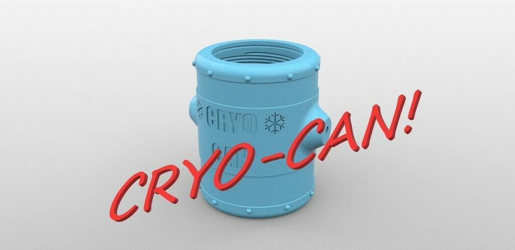 Free 3D file Cryo-Can! v1.0 🔪・3D printing design to download・Cults