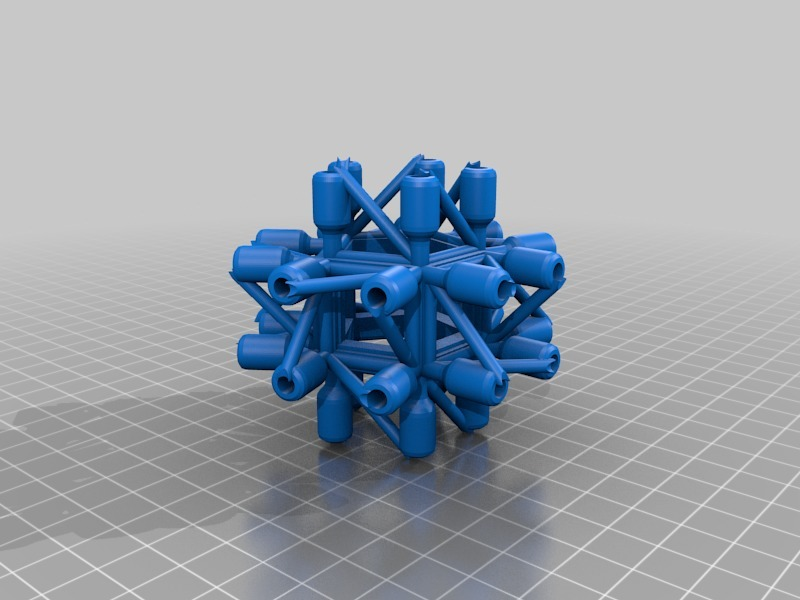 Free 3D file Modular Beam Nodes Set 💭・3D printing design to download・Cults