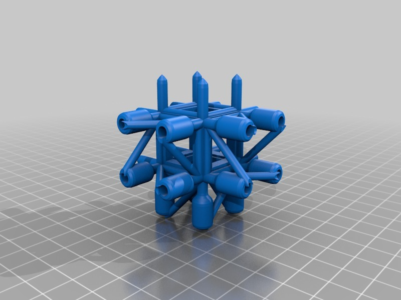 Free 3D file Modular Beam Nodes Set 💭・3D printing design to download・Cults