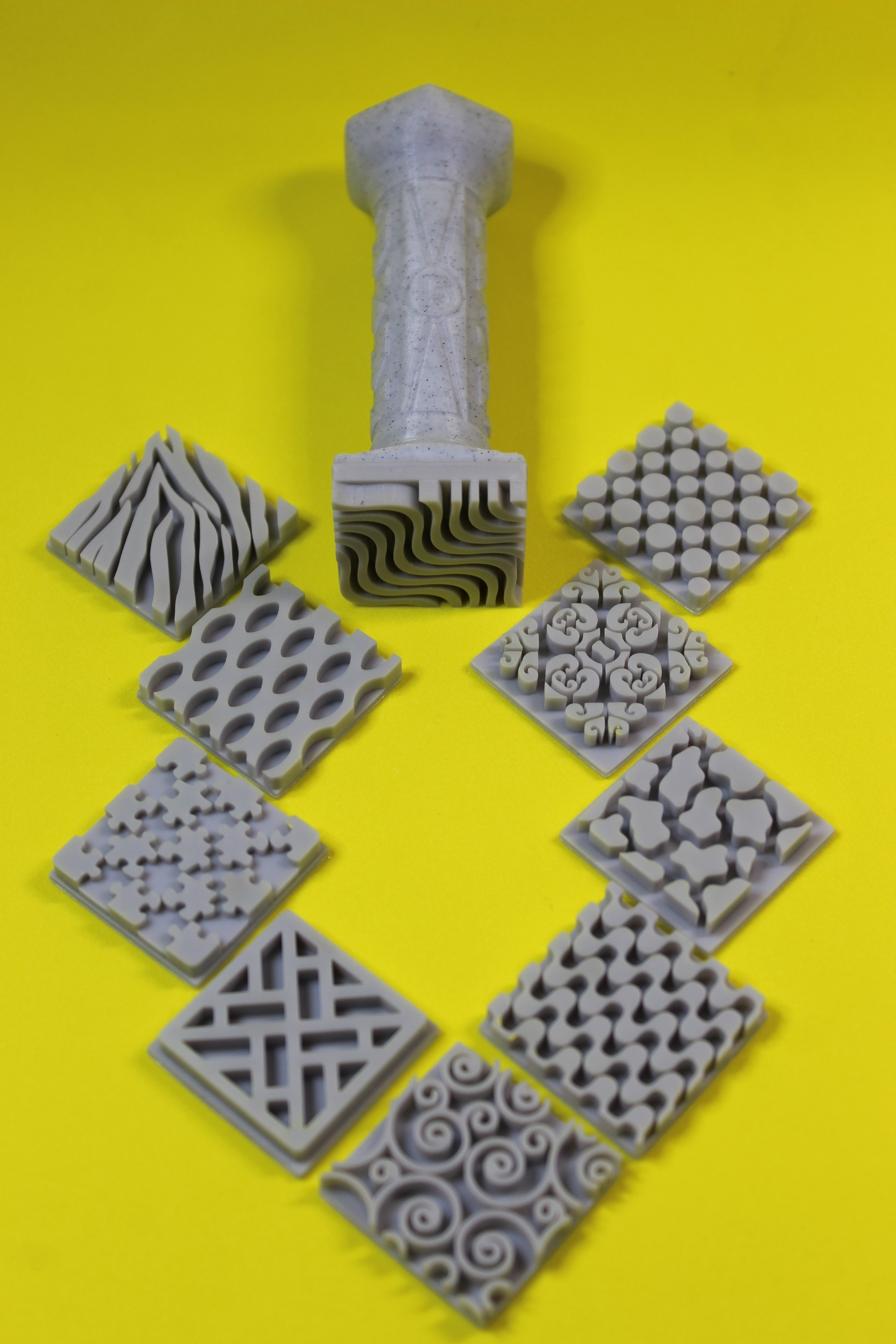 Free STL file Handle for Embossers /Stamp Handle with Thread/ Universal ...