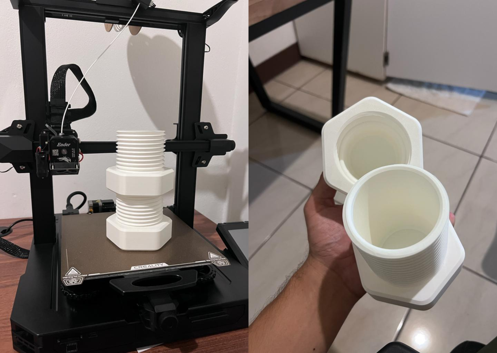 Free 3D file Giant Bolt (hidden?) Storage / Decoration・3D printer ...