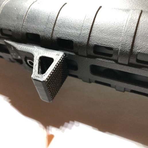 Download STL file SLR Handstop M-lok reproduction • 3D printable design ...