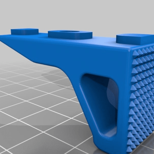 Download STL file SLR Handstop M-lok reproduction • 3D printable design ...