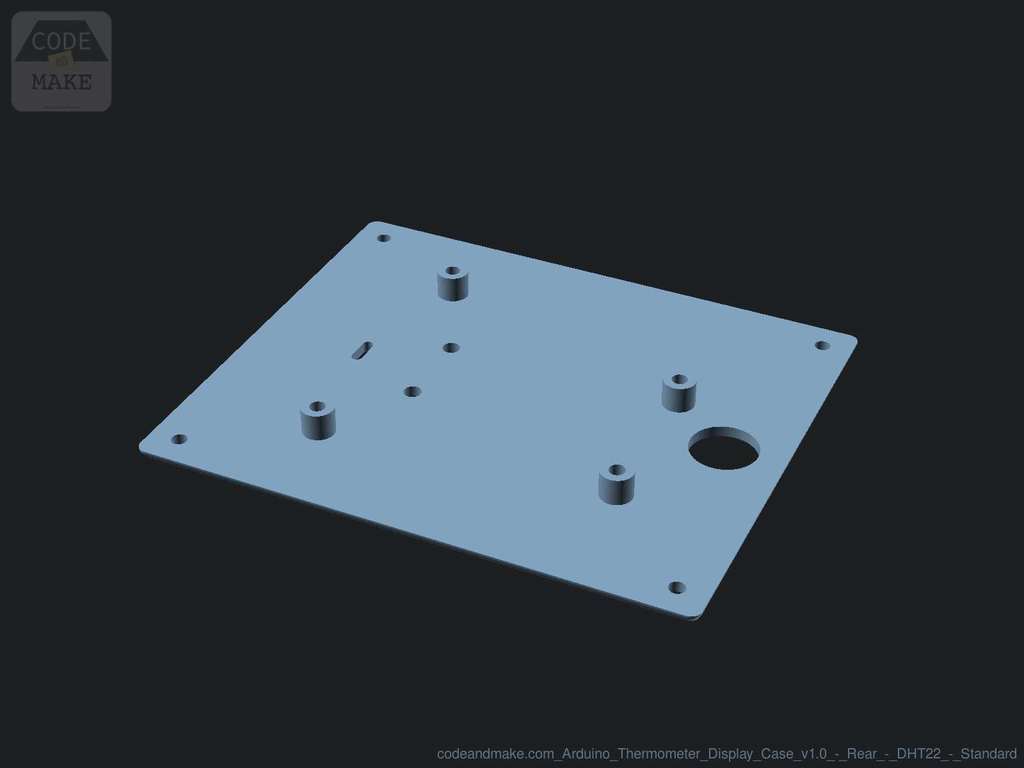 Free STL file Arduino Thermometer Display 🌡️・3D print design to ...