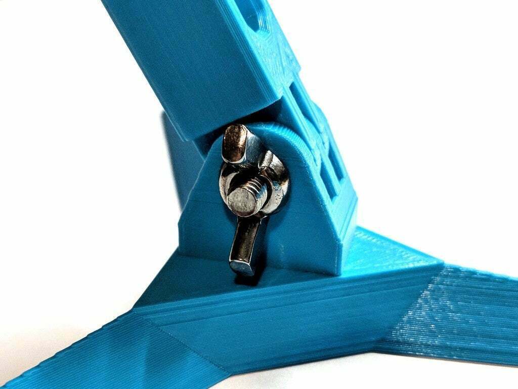 Free STL file Modular Mounting System Flat Stand for use with M5 Wing Nut・3D printable model to ...