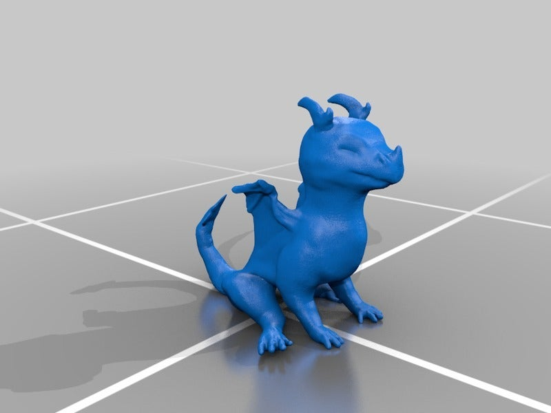 Free STL file Little Dragon・3D printer design to download・Cults