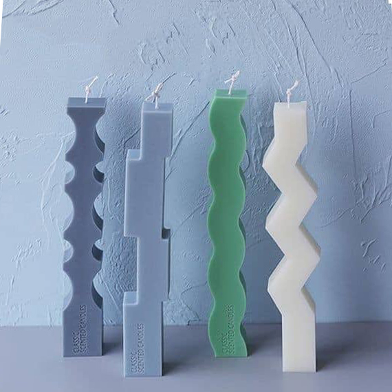 3D file Geometric candle mold・3D printable model to download・Cults