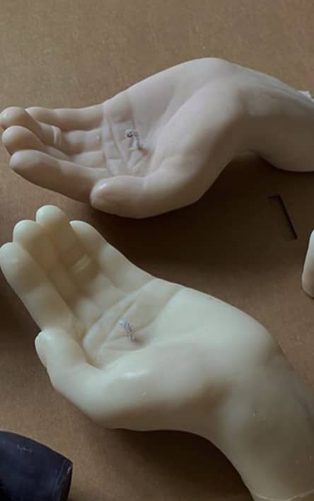 3D file hand candle ・3D printing design to download・Cults