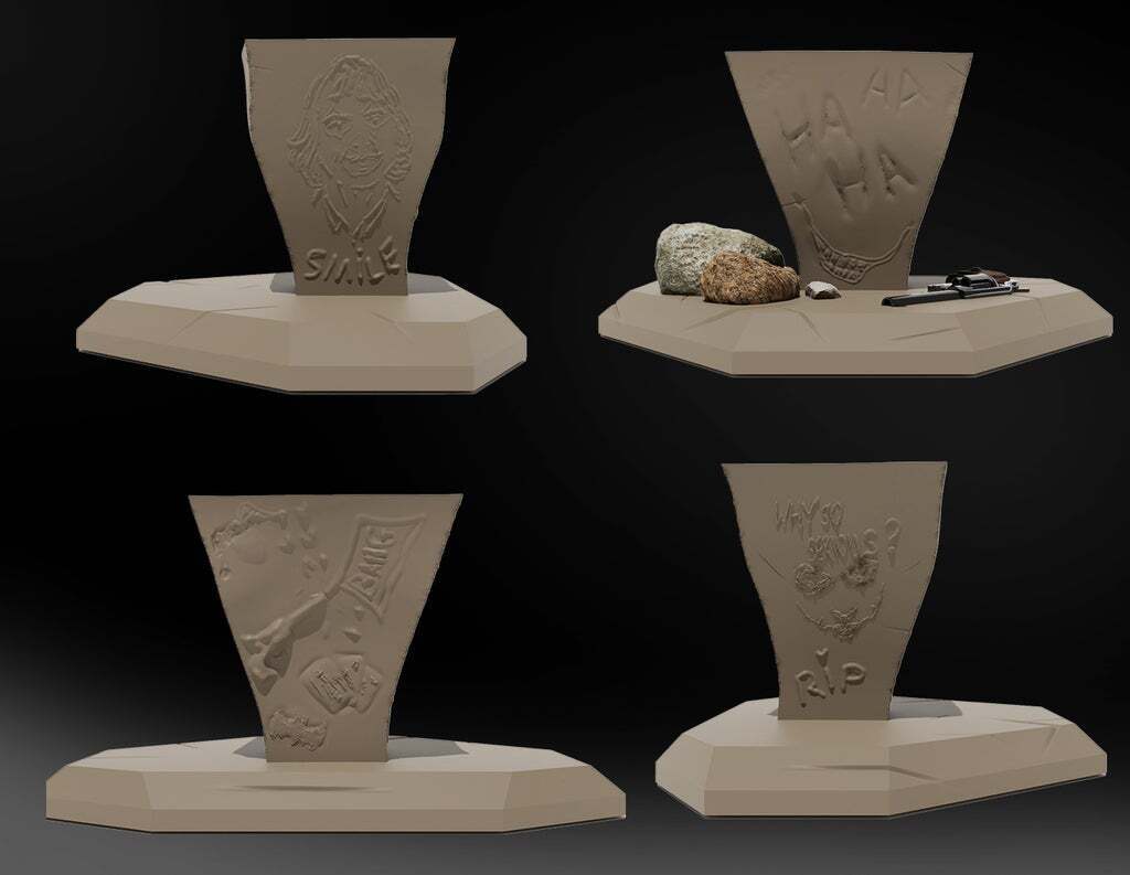 Free STL file The Joker・3D printer design to download・Cults
