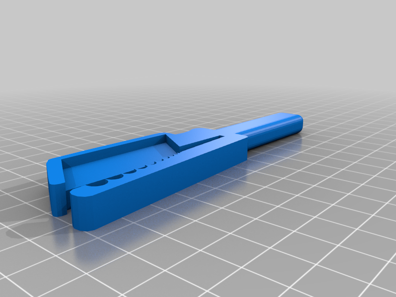 Free STL file Wire Stripper (using 18mm snap-off blade)・3D print design ...