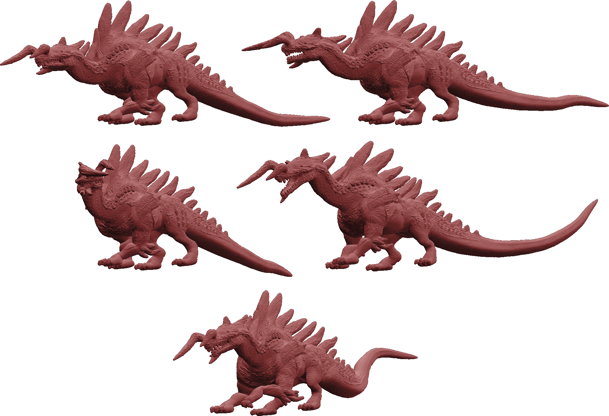 Free STL file Requiem - Dragon abomination 1 🐉・3D print design to ...