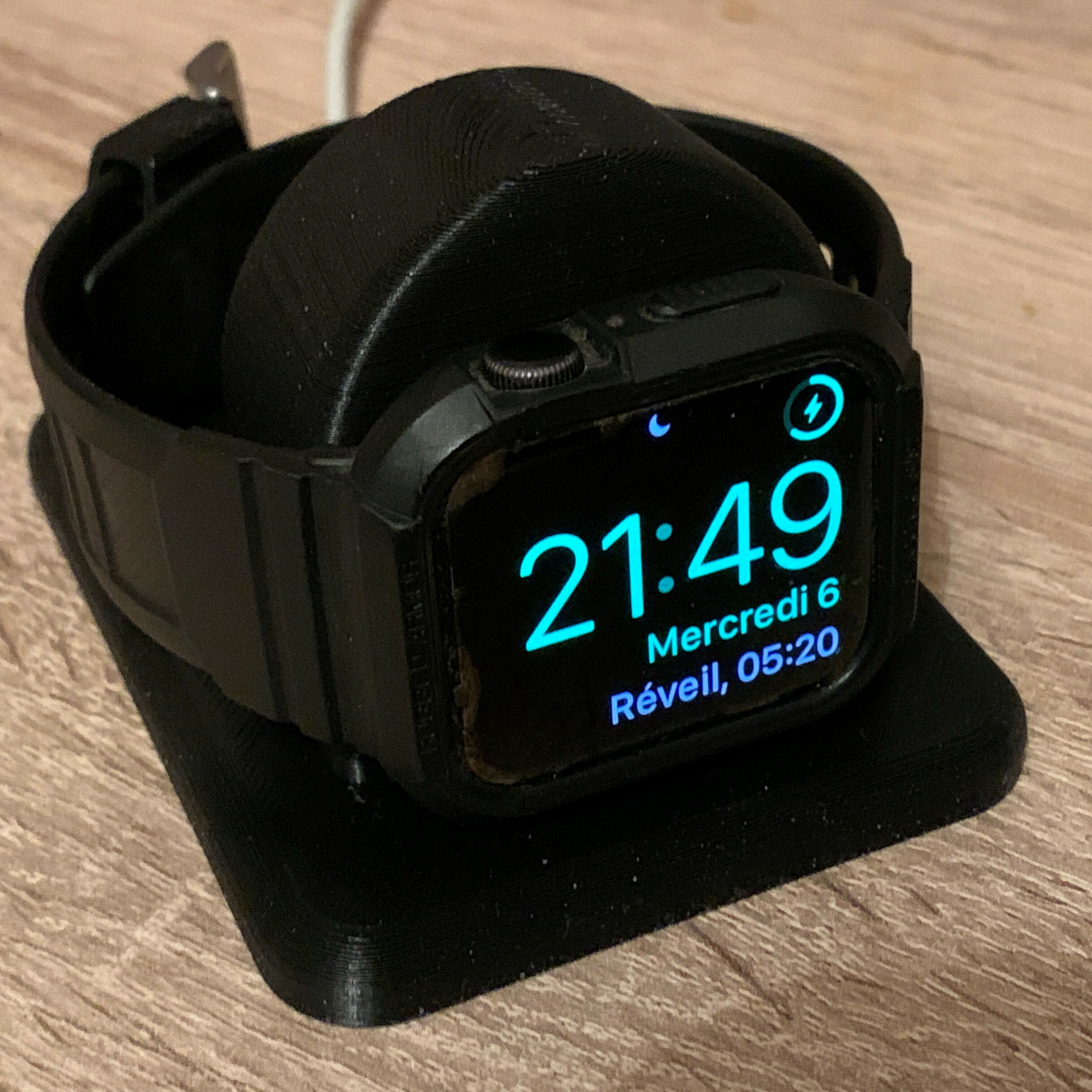 Free STL file Apple Watch charging station・3D print design to download ...