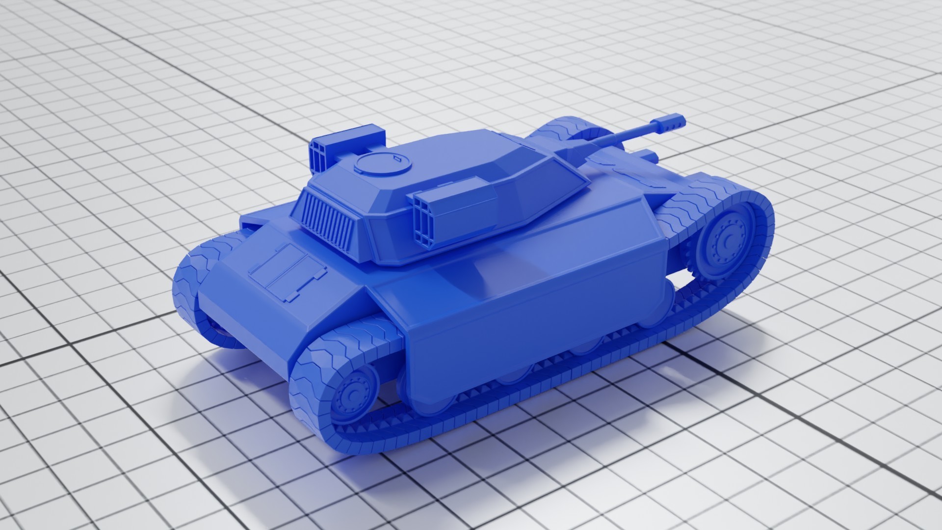 Free STL file Scifi Tank・3D printing template to download・Cults