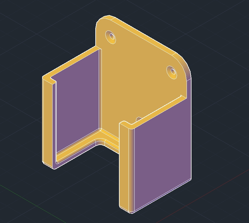 STL file Mounting the power supply unit・3D printer design to download・Cults