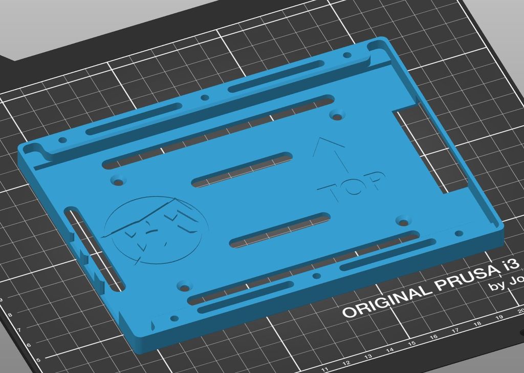 Free 3D file 7" Touch Display Frame・3D printer design to download・Cults