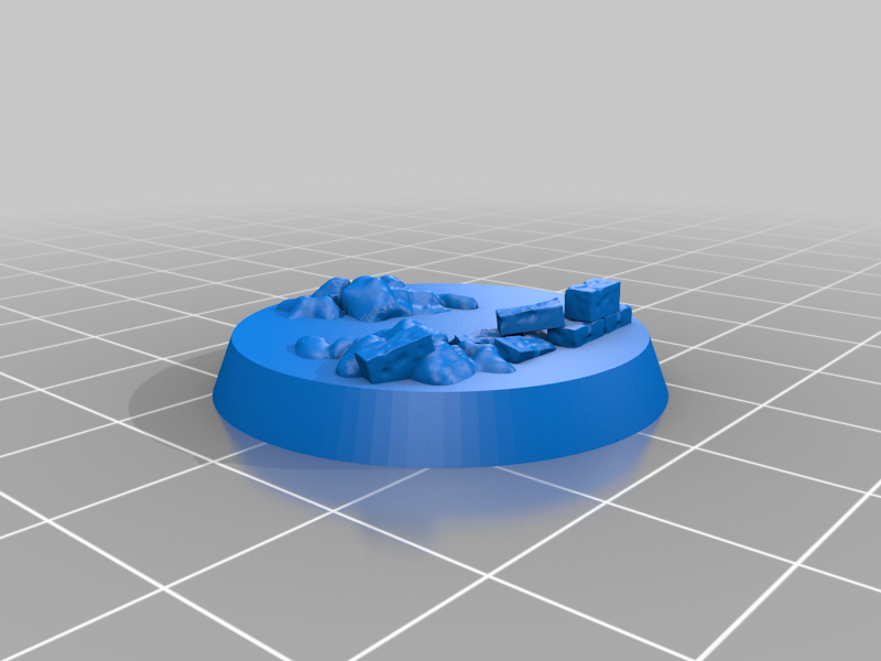 Free STL file 32mm Tabletop Bases (urban Battlefield) 🎲・3D printable ...