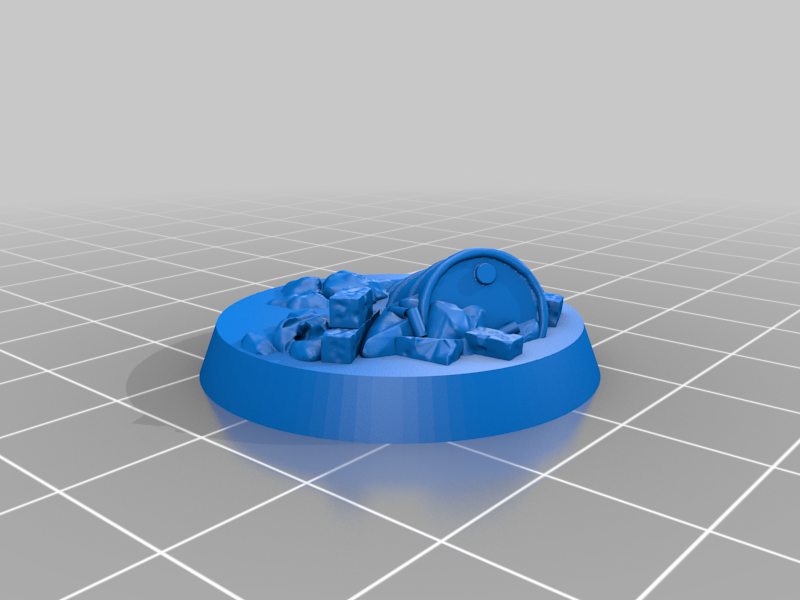 Free STL file 32mm Tabletop Bases (urban Battlefield) 🎲・3D printable ...
