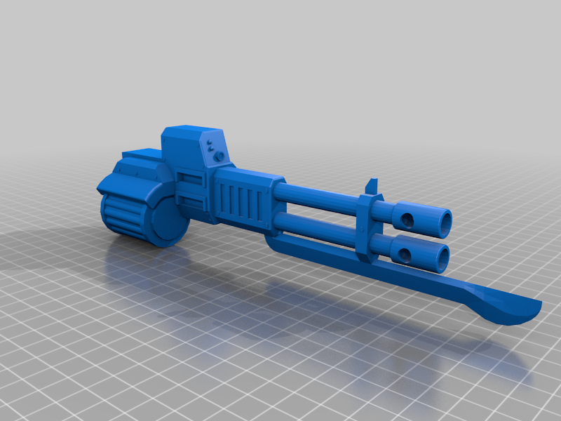 Free STL file 30K Autocannon・Object to download and to 3D print・Cults
