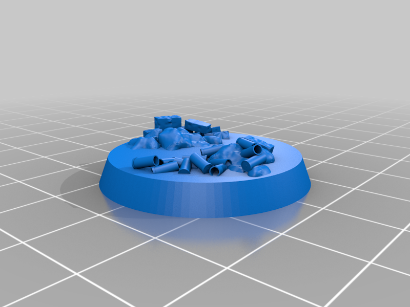 Free STL file 32mm Tabletop Bases (urban Battlefield) 🎲・3D printable ...