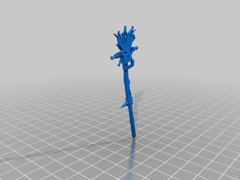 Free STL file Weirboy Staff・3D printing idea to download・Cults