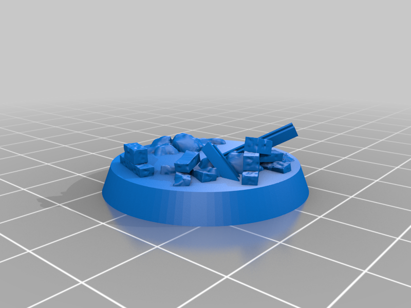 Free STL file 32mm Tabletop Bases (urban Battlefield) 🎲・3D printable ...