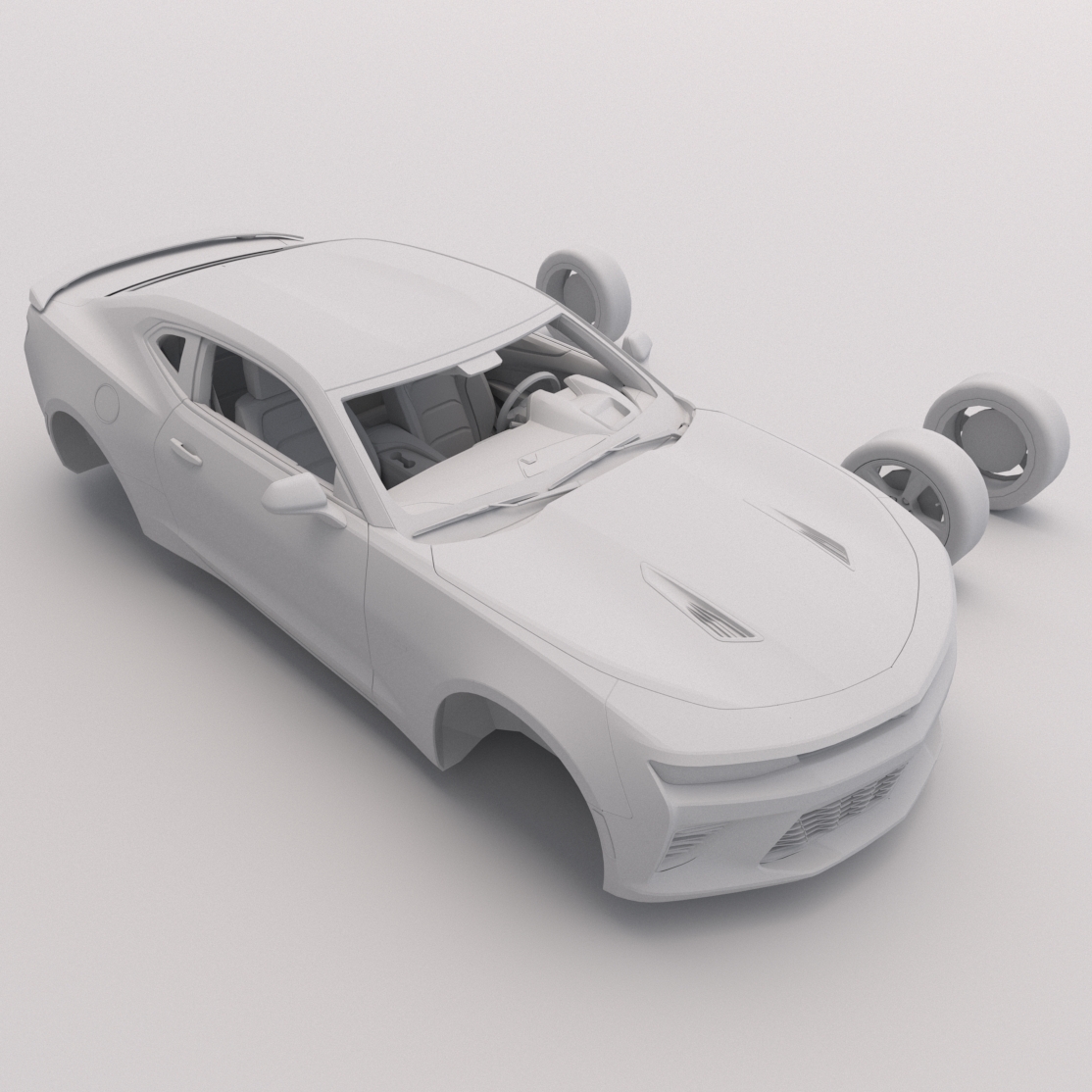 Free 3D file Chevrolet Camaro PRINTABLE Car 3D Digital STL File 🚙・3D ...