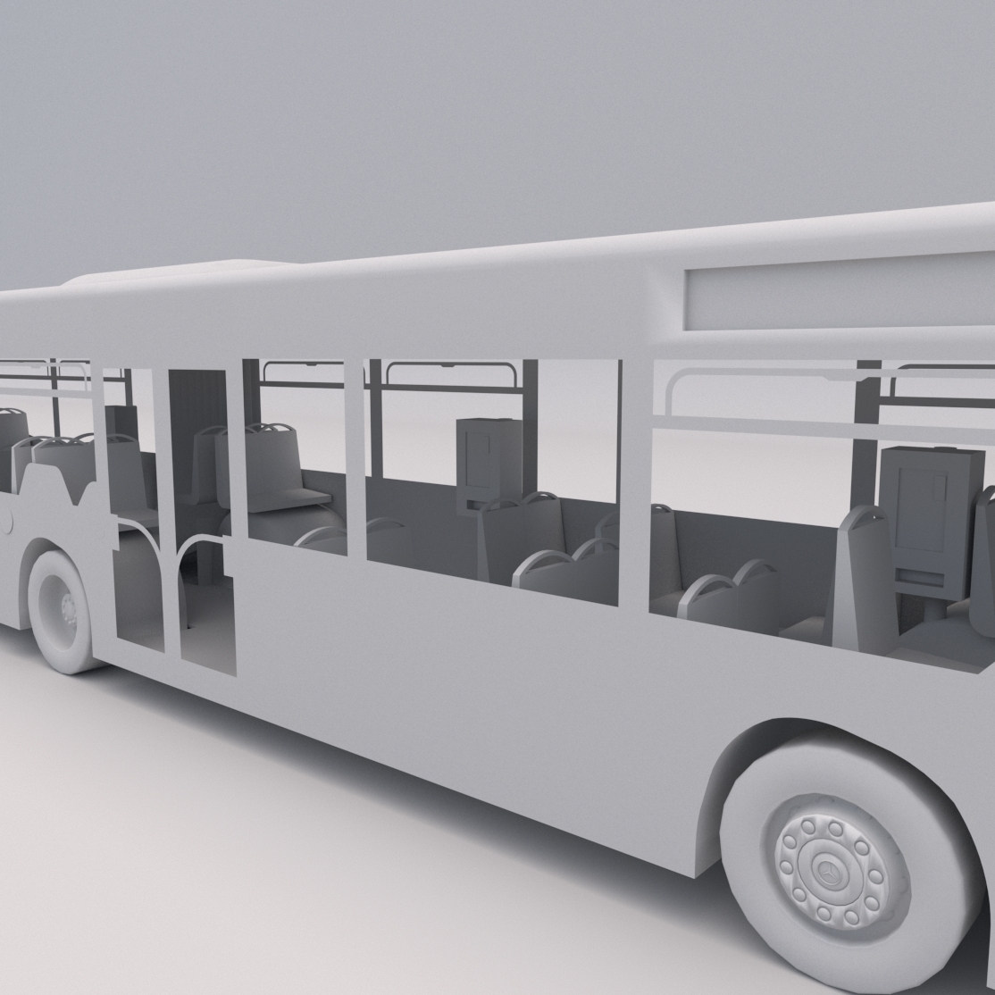 Fichier 3D gratuit Mercedes Benz Bus Citaro Véhicule PRINTABLE Fichier ...