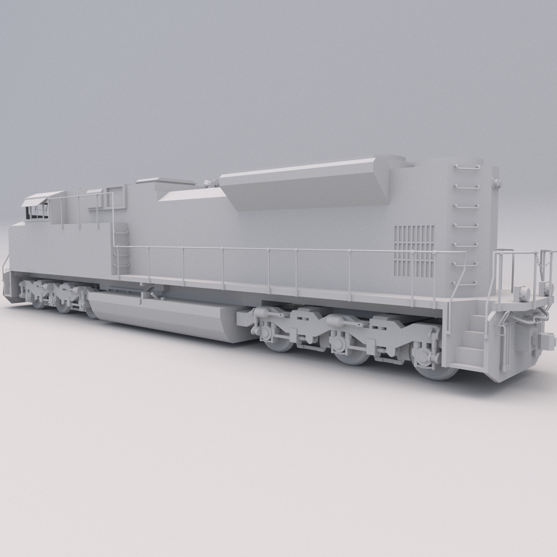 Free 3D file Diesel Locomotive PRINTABLE Train 3D Digital STL File 🚂・3D ...