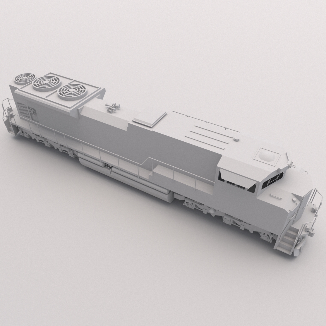 Free 3D file Diesel Locomotive PRINTABLE Train 3D Digital STL File 🚂・3D ...