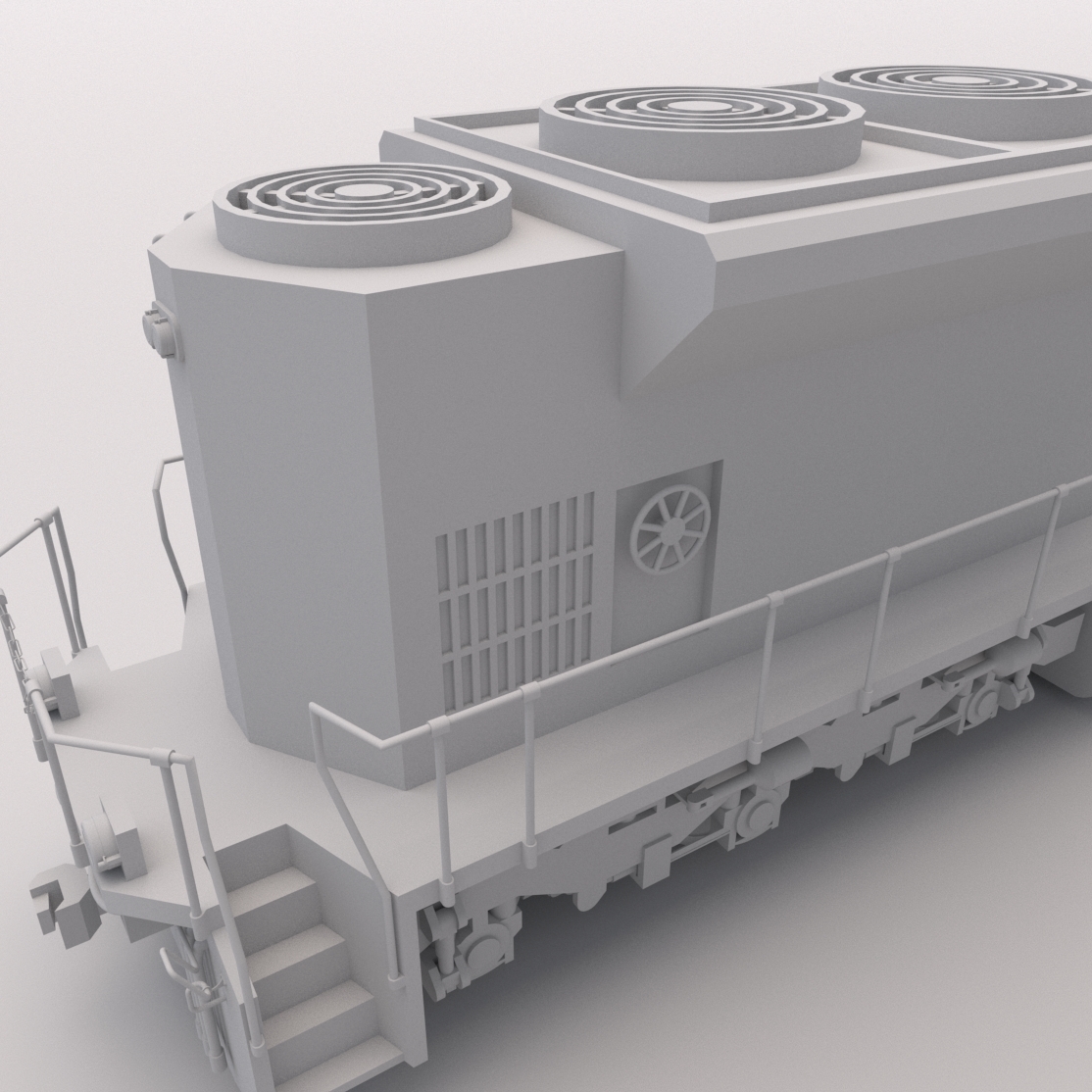 Free 3D file Diesel Locomotive PRINTABLE Train 3D Digital STL File 🚂・3D ...