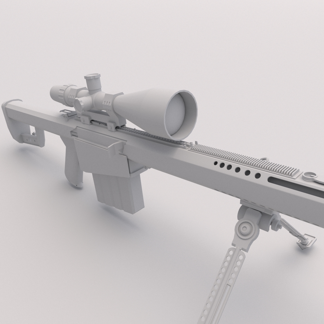 Free 3D file Sniper Gun PRINTABLE Army Gun 3D Digital STL File 🔫・3D ...