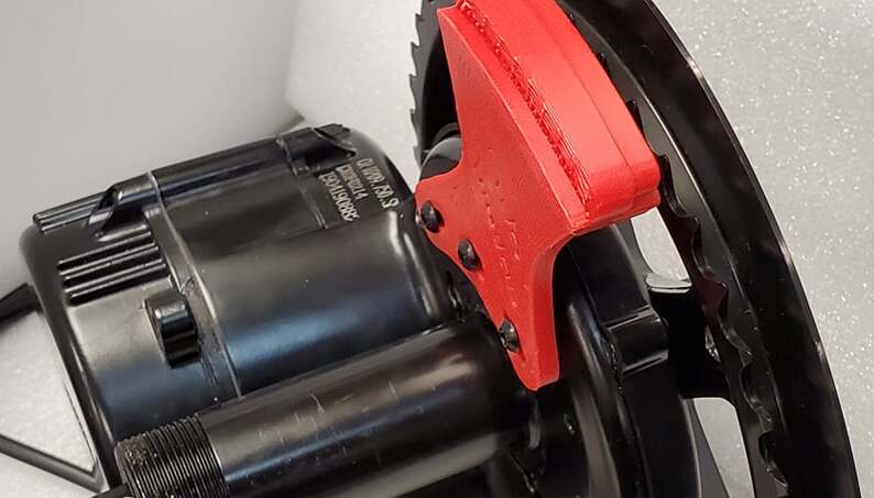 STL file Chain Catcher Bafang BBS 👽・3D print object to download・Cults